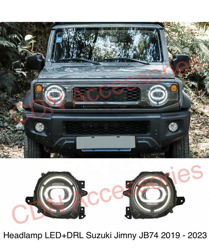 Jual Headlamp LED DRL Suzuki New Jimny JB74 Sierra All Grip 2019 - 2023 - Jakarta Utara - CDN ...