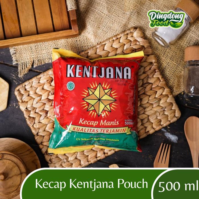 Jual Kecap Manis Cap Kentjana Khas Kebumen Pouch 500 ml - Kota ...