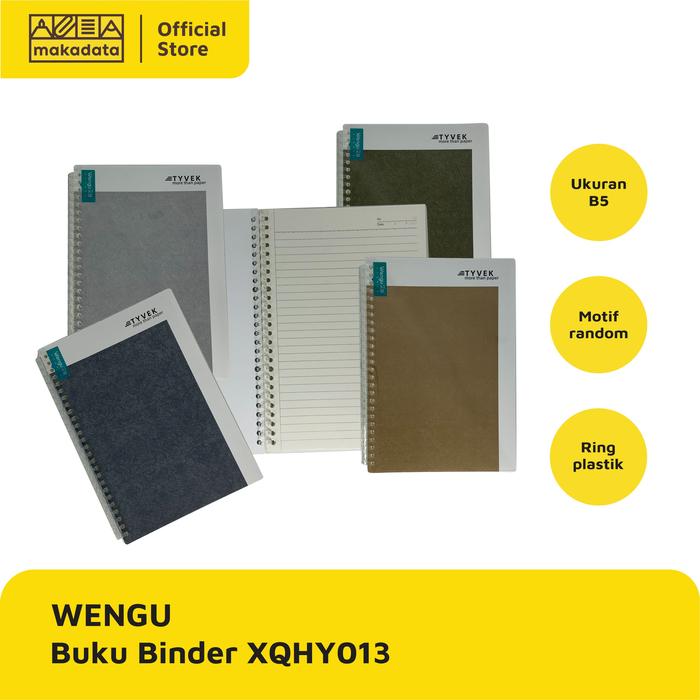 Jual BUKU BINDER NOTE B5 WENGU XQHY013 (1PCS) MURAH - Kota Surabaya ...