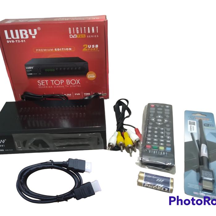 Jual STB set top box matrix lengkap dengan kabel hdmi dan dongle ...