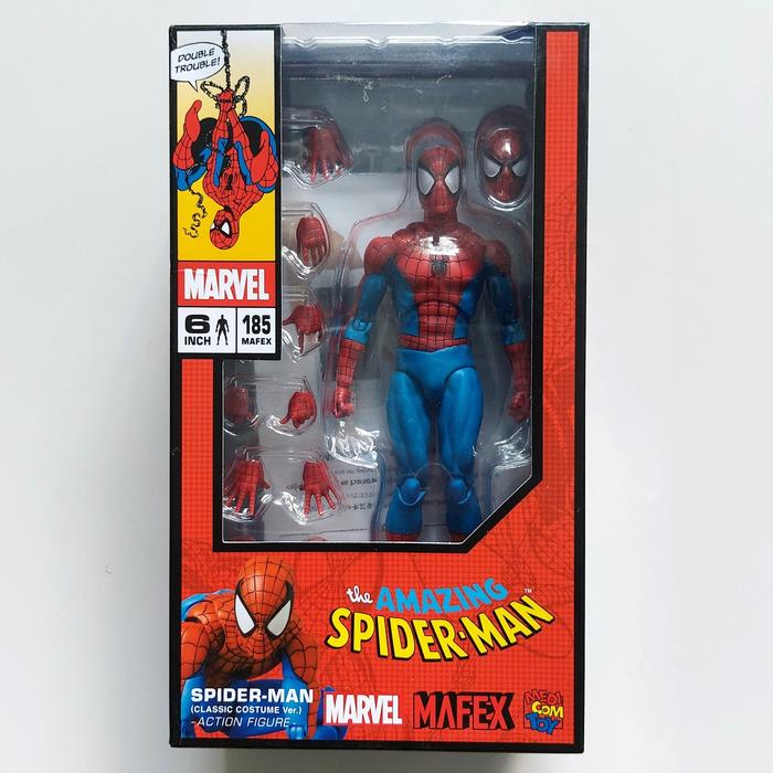 Jual Medicom MAFEX 185 Spider-Man Classic Comic Costume Version ...