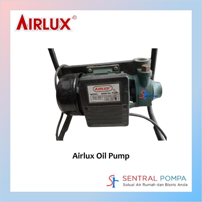 Jual Pompa Oli / Bensin Portable Airlux 400 Watt + selang dan gun ...