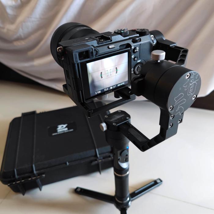 Jual Zhiyun Crane V2 3 Axis Gimbal Kamera Fulset Normal Bonus Mini ...