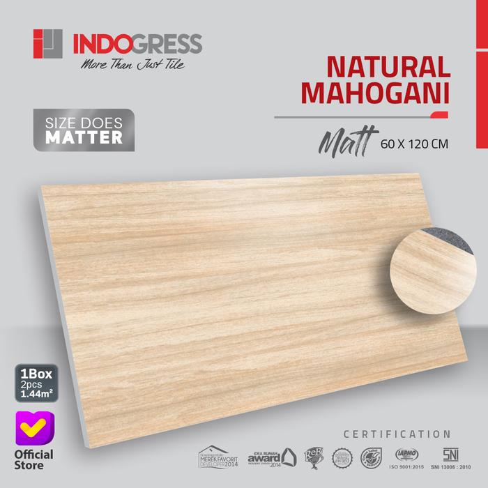 Jual INDOGRESS 1st Grade - Granite Tile Natural Mahogany - 60x120 ...