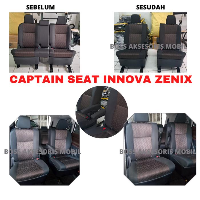 Promo Merubah Jok Asli ke Captain Seat Innova Zenix Cicil 0% 3x ...
