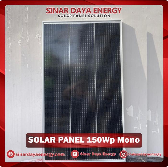 Jual Solar Panel 150Wp Mono Overlapping New Model Surabaya - Kota ...
