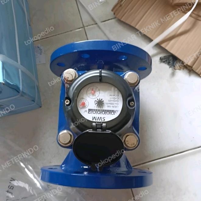 Jual Meteran Air limbah ukuran 4 inchi merk SWM Conection Flange ...