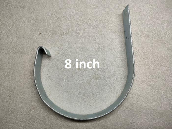 Jual Gantungan besi bracket holder clamp klem talang 6" 8" 6 8 inch ...