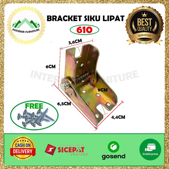 Jual Braket Siku Kaki Meja Lipat / Engsel Siku Kaki Meja Lipat - Braket ...