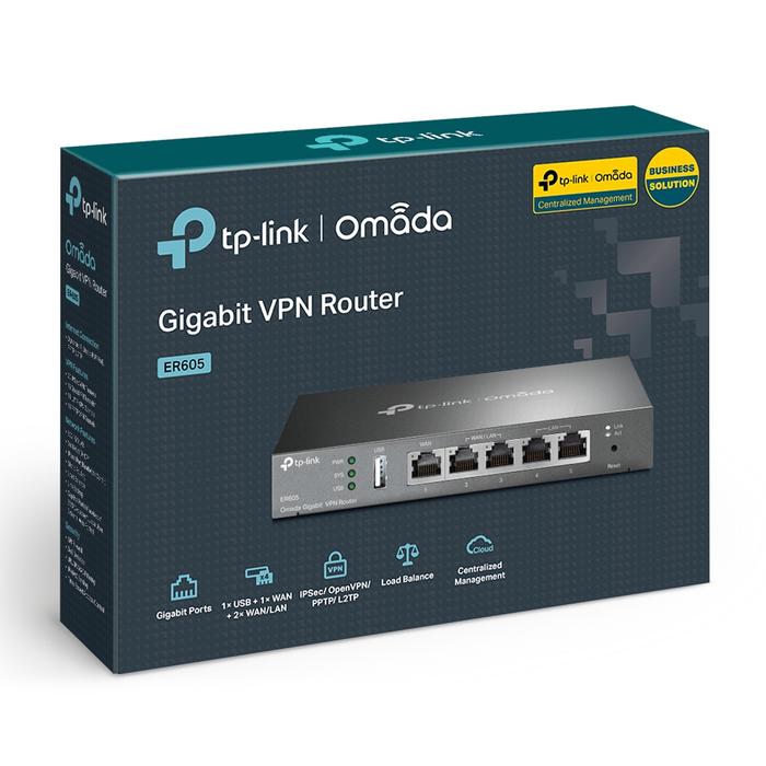 Jual TP-Link ER605 V2 Omada Gigabit VPN Router - Jakarta Pusat ...