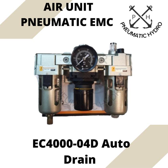Jual Air Unit Pneumatic FRL EMC EC4000-04 D ( Auto Drain ) - Jakarta ...