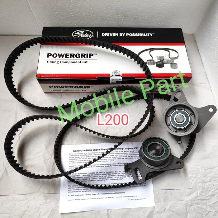 Jual TIMING BELT KIT L039 L300 DIESEL L200 STRADA 4D56 GATES ORI ...