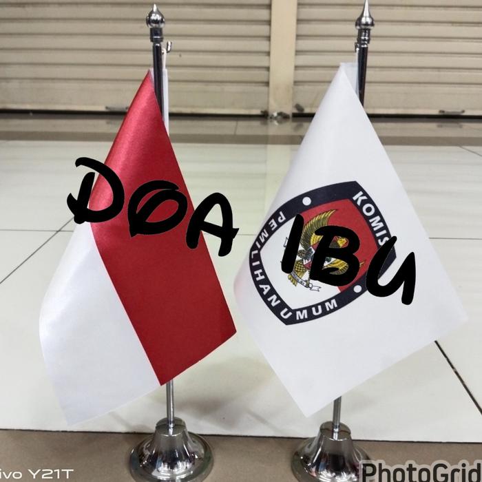 Jual tiang stenlis meja+bendera INDONESIA+KPU - Jakarta Pusat - DO'A ...