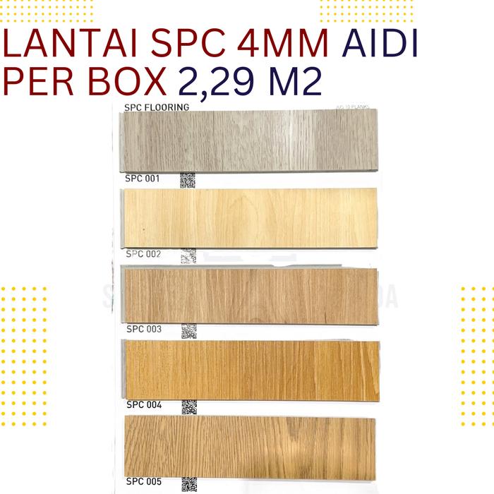 Jual Lantai vinyl SPC 4mm AIDI flooring - Kota Makassar ...