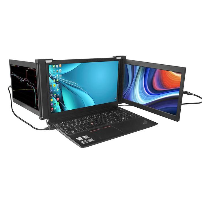 Jual Portable Monitor Extension Usb C 1080p Ips Hdr Triple Dual Screen ...