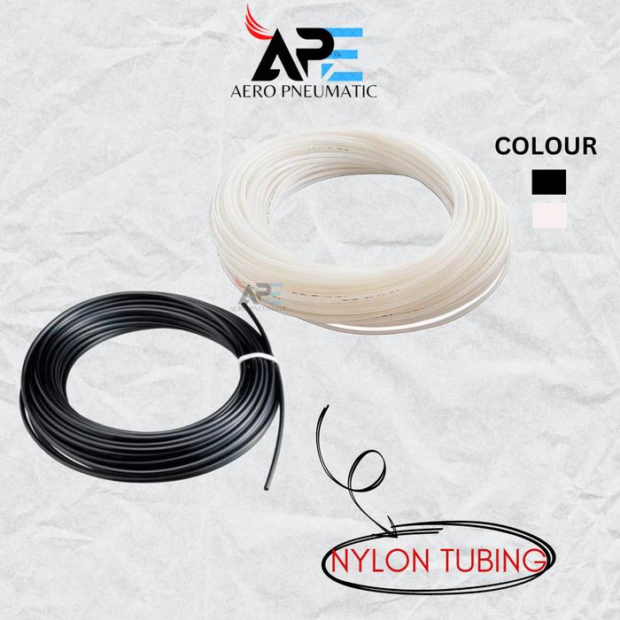 Jual SELANG NYLON / NYLON TUBING 4mm 6mm 8mm 10mm 12mm METERAN - BLACK, 12 X 9 - Jakarta Barat ...
