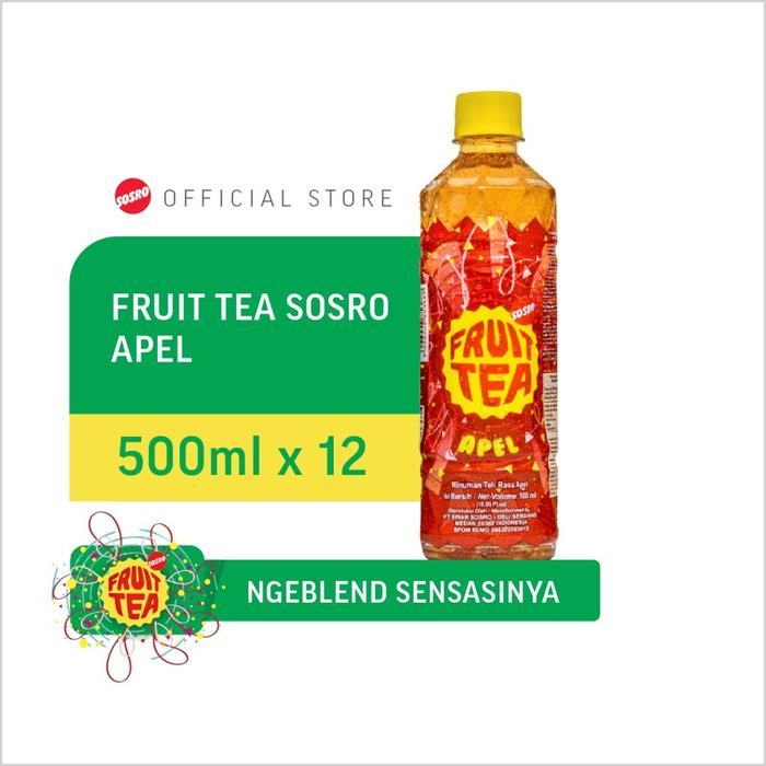Jual Sosro Fruit Tea 500 ml 1 dus isi 24 pcs - Kota Depok - KheyUno shop | Tokopedia