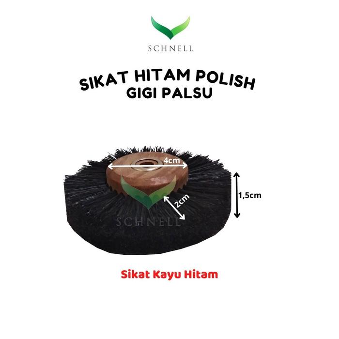 Promo Sikat Kayu/Sikat Plastik/ Poles Gigi Palsu Lathe Brush Wood ...