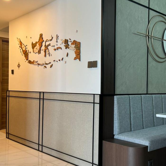 Jual Hiasan Dinding Peta Indonesia / Wall Decor Peta Indonesia M Di ...