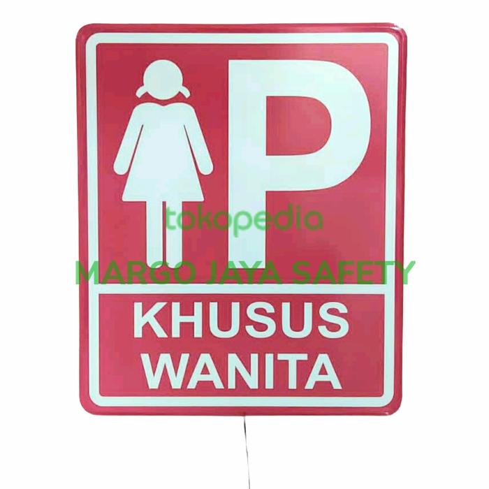 Jual Rambu Parkir Khusus Wanita 60x50cm - Jakarta Barat - MARGO JAYA ...
