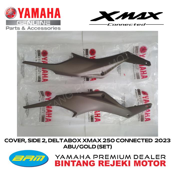 Jual COVER, SIDE 2, DELTABOX (SET) XMAX 250 CONNECTED ABU 2023 - GOLD ...