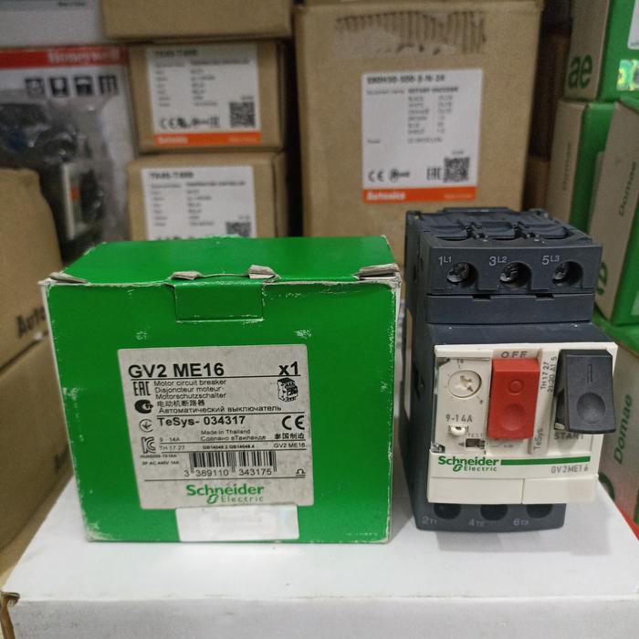 Jual Motor Circuit Breaker GV2ME16 9-14A Schneider - Kota Bandung ...
