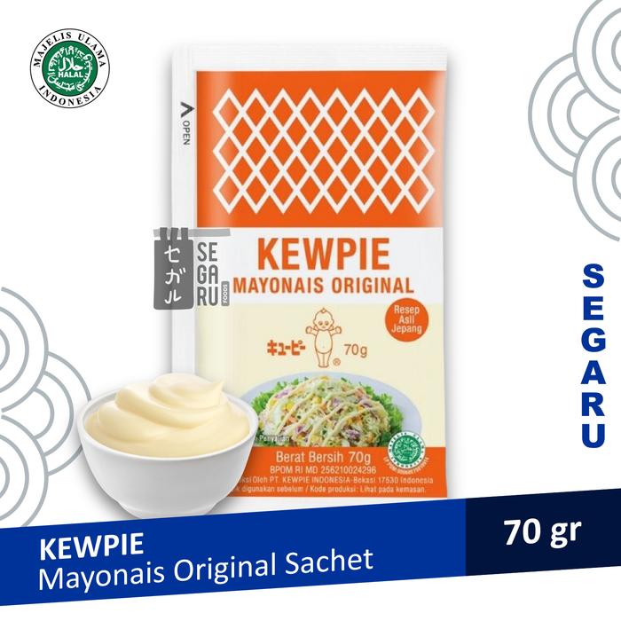 Jual KEWPIE Mayonaise Original Sachet | Japan Mayo Sachet Halal 70 gram - Kota Tangerang Selatan ...