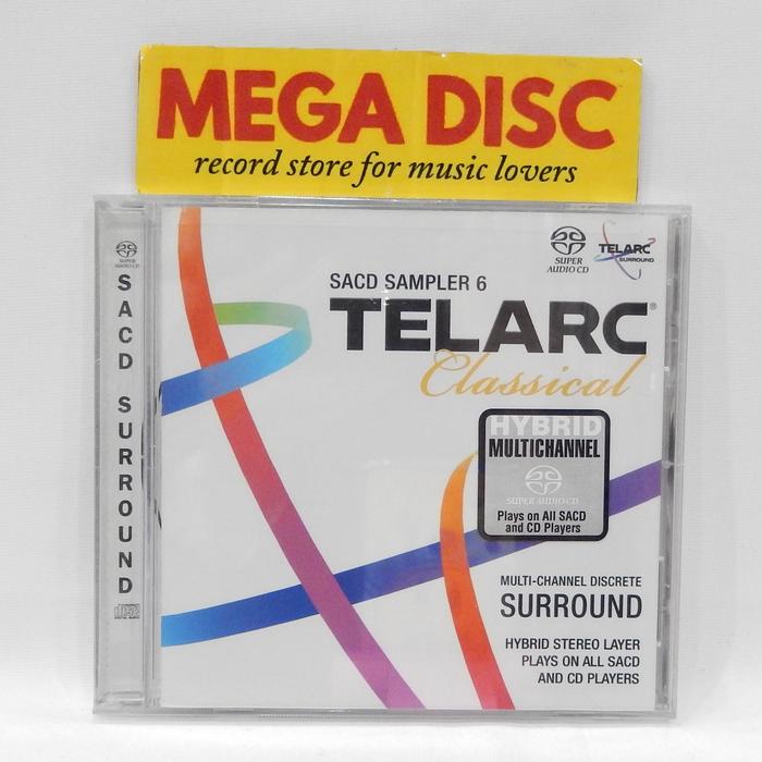 Jual SACD V.A - Telarc Classical: SACD Sampler 6 Album Audio Music ...