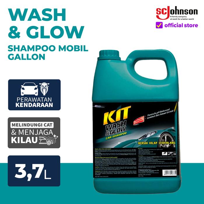 Jual KIT Wash & Glow Shampo Mobil Gallon 3.7 L - Kota Tangerang - KIT ...