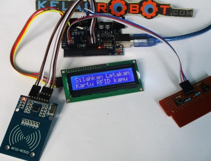 Jual Ready Arduino Kartu RFID Sistem Absen KIT ( LCD dan Data EEPROM ...