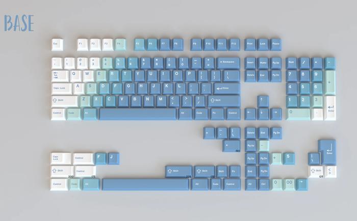 Jual GMK YETI - Double Shot Cherry Profile Keycaps - GMK Original ...