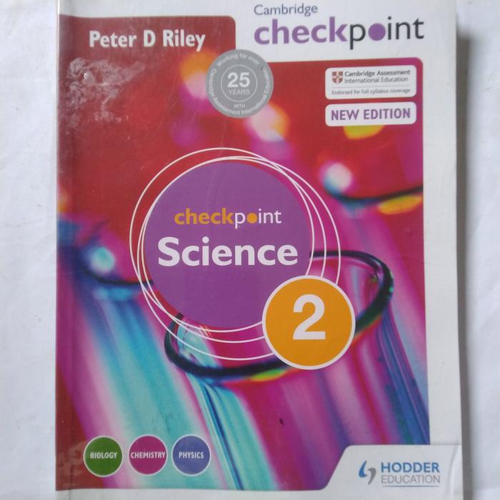 Jual Buku Pendidikan Checkpoint Science 2 New Edition - Kab. Kuningan ...