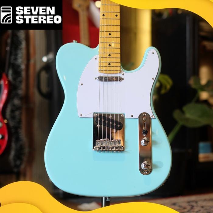 Jual Scorpion ST130 Telecaster Electric Guitar Surf Green - Kota Bandung - SEVEN STEREO | Tokopedia