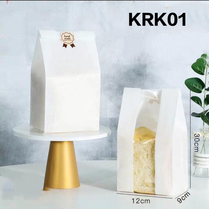 Jual Plastik Roti Tawar KRK01 | Plastik Kertas Roti | Kemasan Roti ...