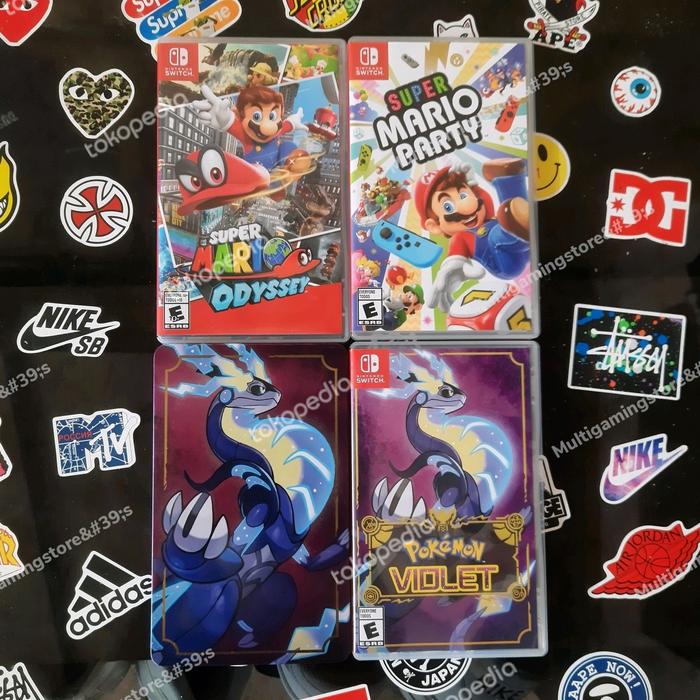 Jual Mario Odyssey + Mario Party + Pokemon Violet USA Nintendo Switch ...