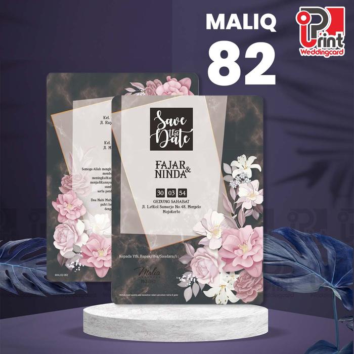 Jual Blangko Undangan Maliq 82 - Kab. Malang - Semanggi Card | Tokopedia