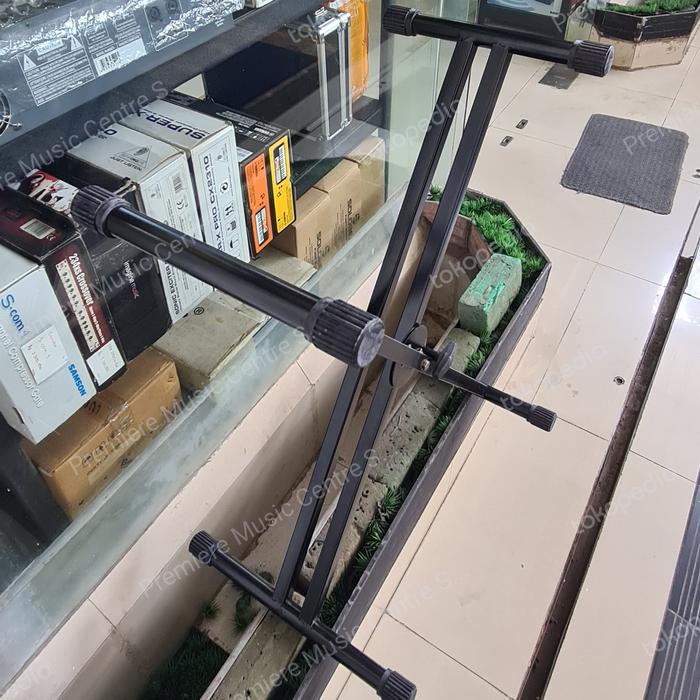 Jual Stand Keyboard Double X Powder Coating Pull Lock - Kota Semarang ...