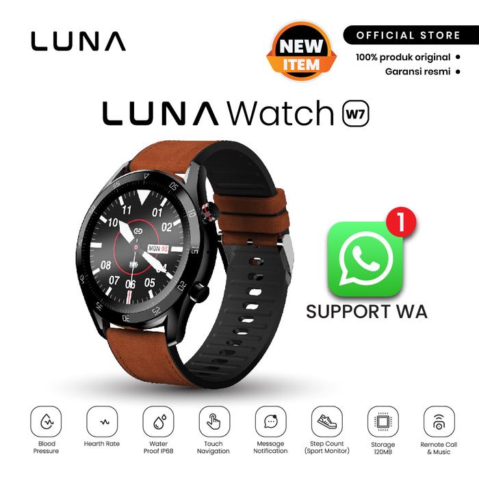 Jual Luna W7 smartwatch Ip68 garansi resmi Luna indonesia - Jakarta ...