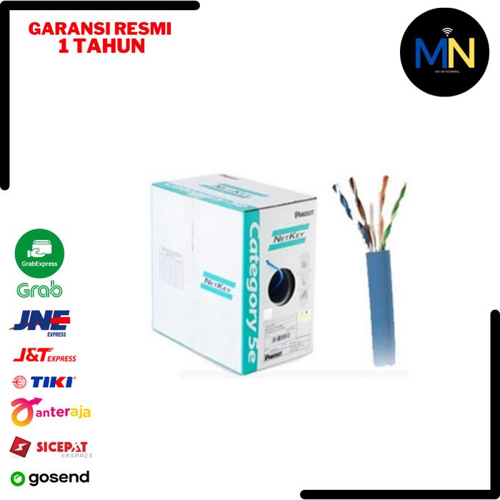 Jual Kabel Data UTP PANDUIT cat 6 NETKEY NUC6C04BU-C / PANDUIT Cat6 ...