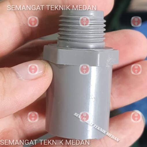 Jual SOCK DRAT LUAR SDL KONEKTOR FITTING SPRINKLER AIR PVC 1/2" 1/2 ...