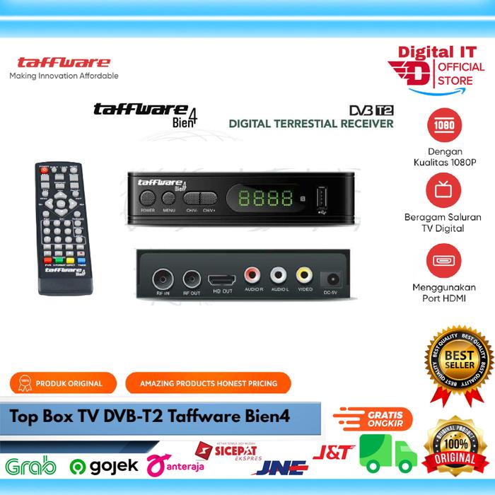 Jual Set Top Box STB TV Box Digital Analog Full HD DVB-T2 Taffware Bien4 - Jakarta Utara ...