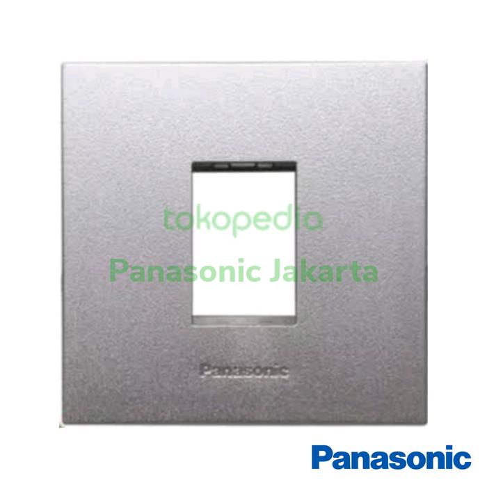 Jual Panasonic Frame Silver 1 Gang 1 Device WESJ78019MWS Style-e ...