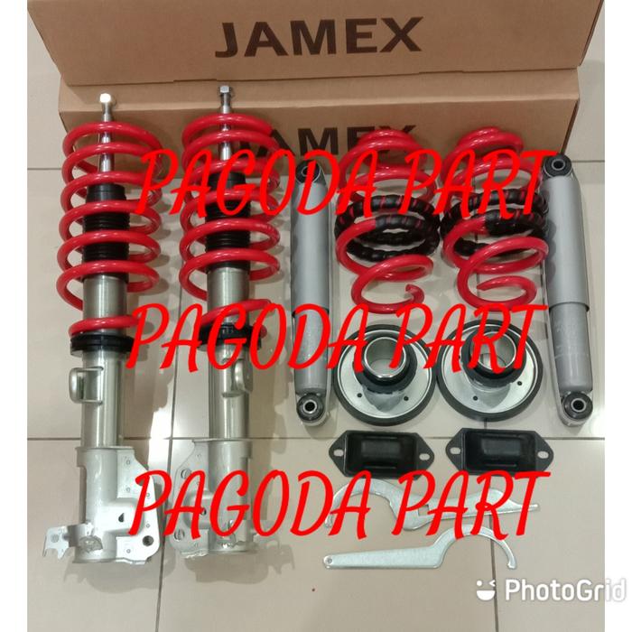 Jual PAKET SHOCK COIL OVER JAMEX ADJUSTABLE CEPER TINGGI RUSH 04-17 DPN ...