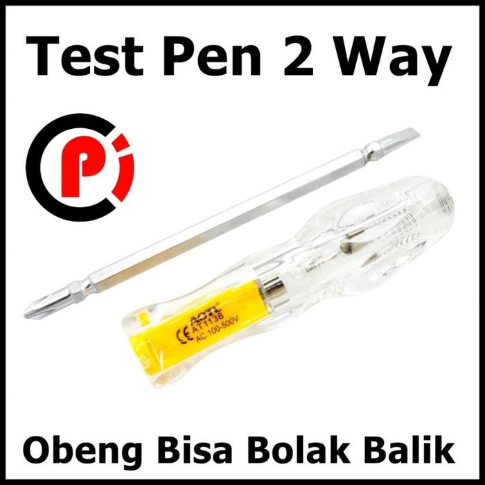 Jual Obeng 2 Fungsi Bisa Bolak Balik Plus Minus Ukuran Kecil Besar ...
