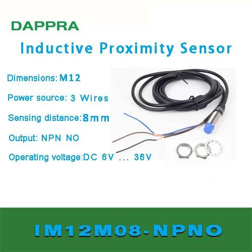 Jual M12 8MM NPN NO DC Inductive Proximity Sensor replace PRD12-8DN OD54 - Jakarta Utara ...