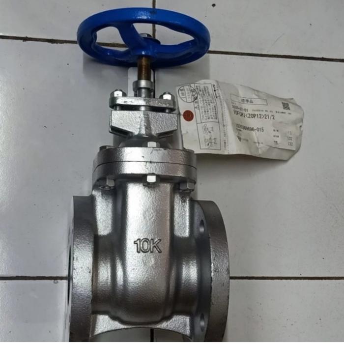 Jual Gate valve KITZ flange 4"inch JIS 10K cast iron original - Kota Bandung - Raffteknik ...