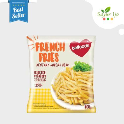 Promo French Fries Belfoods 500 Gr Kentang Goreng Beku Selected Potato ...