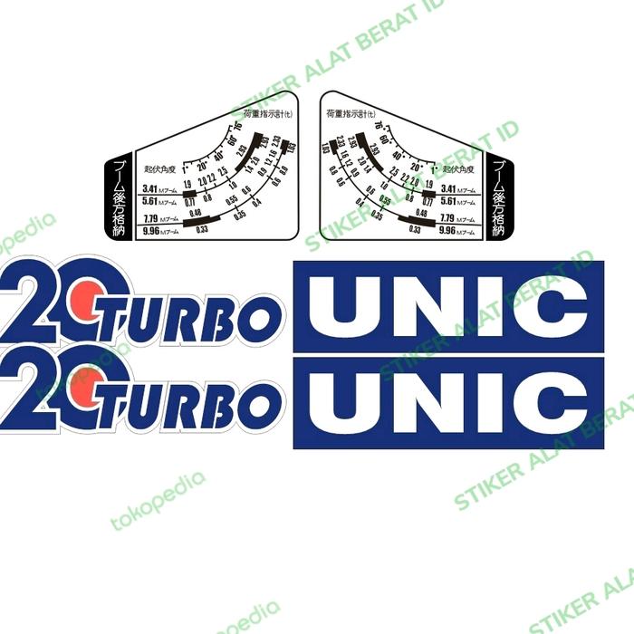 Jual stiker unic 20 turbo - Kota Tangerang - STIKER ALAT BERAT ID ...