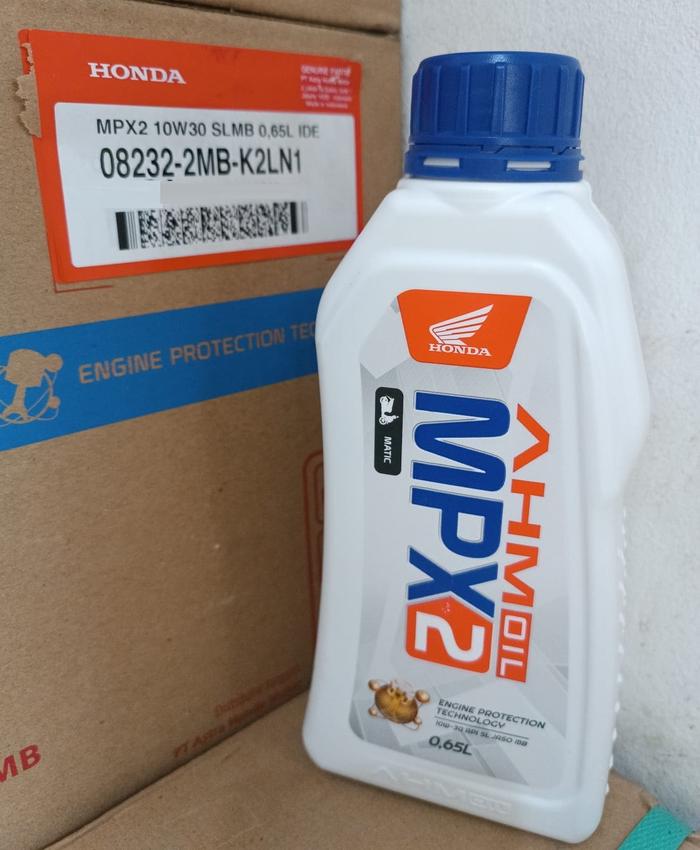 Jual AHM Oil MPX2 0.65 L 10W-30 ( For MATIC ) - 082322MBK2LN1 - Kota ...