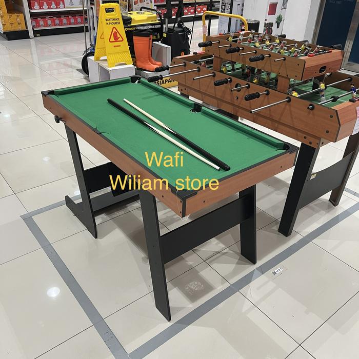 Jual Landstro Foldable Pool Table Meja Billiard Lipat 4 Feet Biliard ...